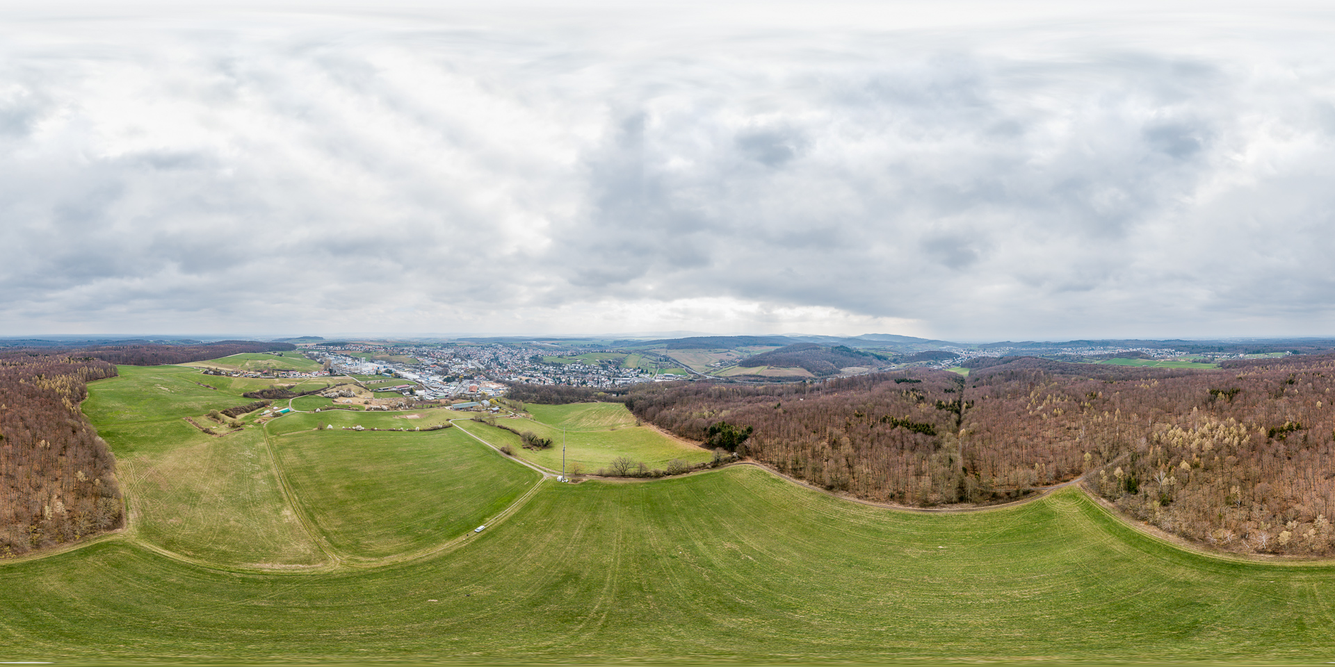 Roßdorf Luftaufnahme